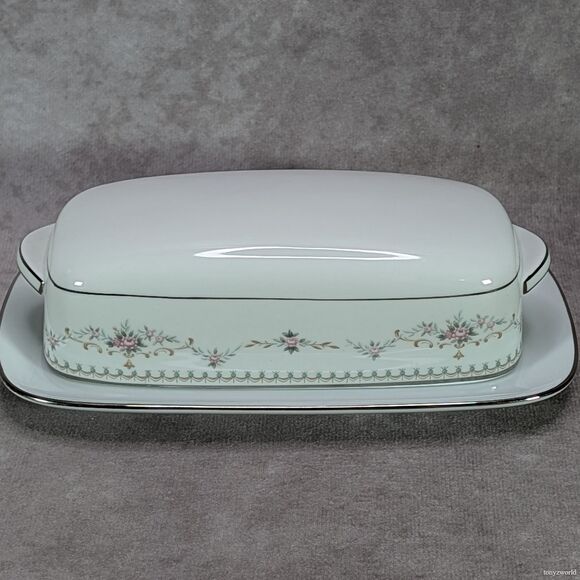 Noritake | Kitchen | Vintage Noritake Fairmont 62 Covered Butter Dish ...